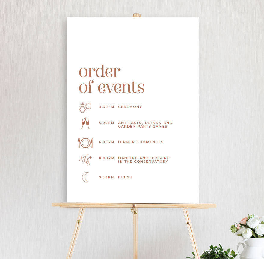 Timeline Sign | Event Signage | Pixel and Ink Designs – PIXEL AND INK ...