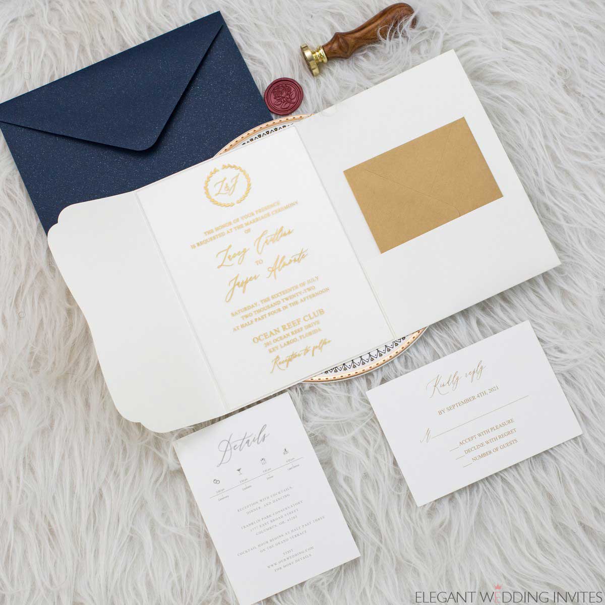 Pocket Invitations | Event Stationery | Pixel and Ink Designs – PIXEL ...