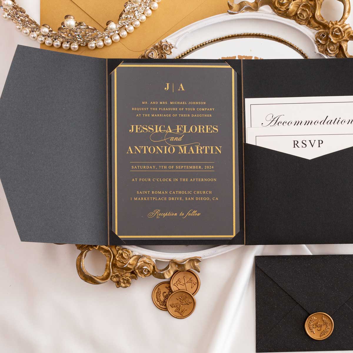 Pocket Invitations | Event Stationery | Pixel and Ink Designs – PIXEL ...