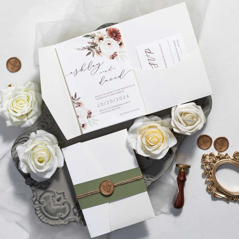 Pocket Invitations | Event Stationery | Pixel and Ink Designs – PIXEL ...