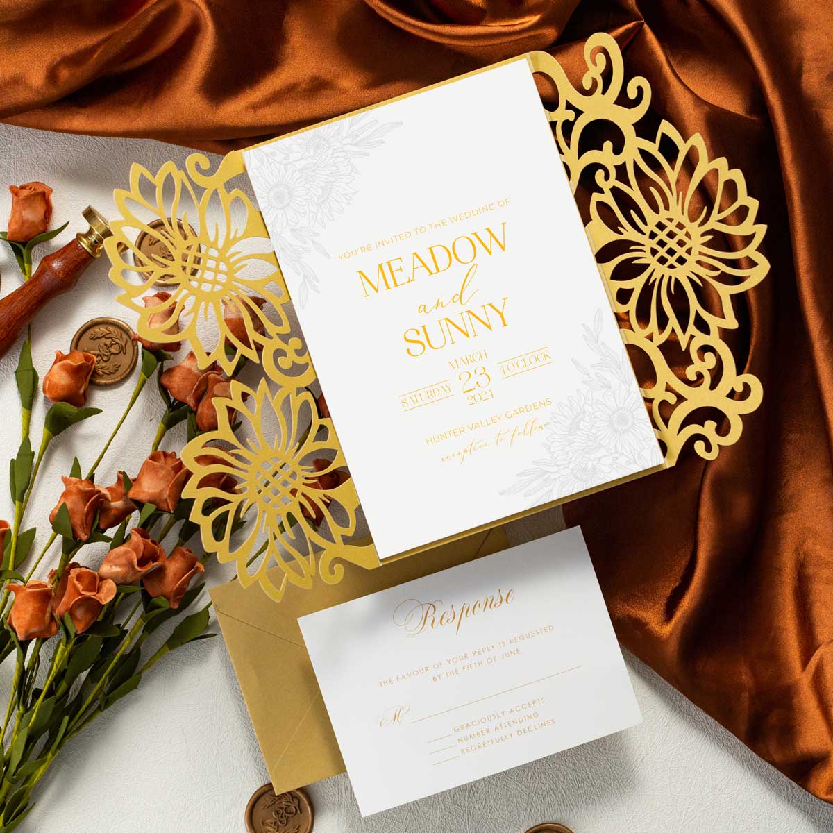 Laser-cut Invitations | Event Stationery | Pixel and Ink Designs ...