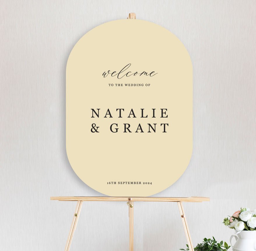 Wedding Welcome Sign | Event Signage | Pixel and Ink Designs – PIXEL ...