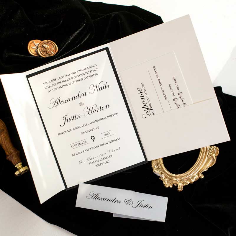 Pocket Invitations | Event Stationery | Pixel and Ink Designs – PIXEL ...