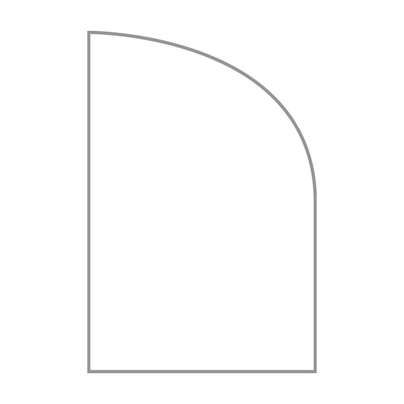 Sign Shape - Half Arch – PIXEL AND INK DESIGNS