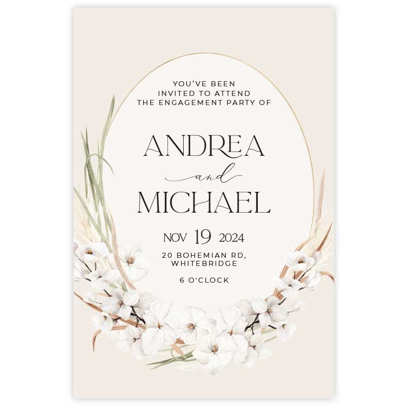 Engagement Invitations | Event Stationery | Pixel and Ink Designs ...