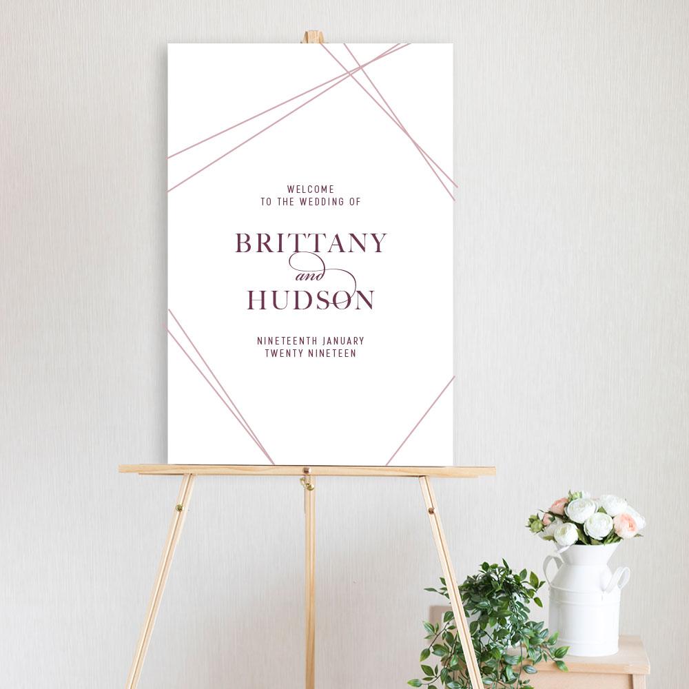 Wedding Welcome Sign | Event Signage | Pixel and Ink Designs – PIXEL ...