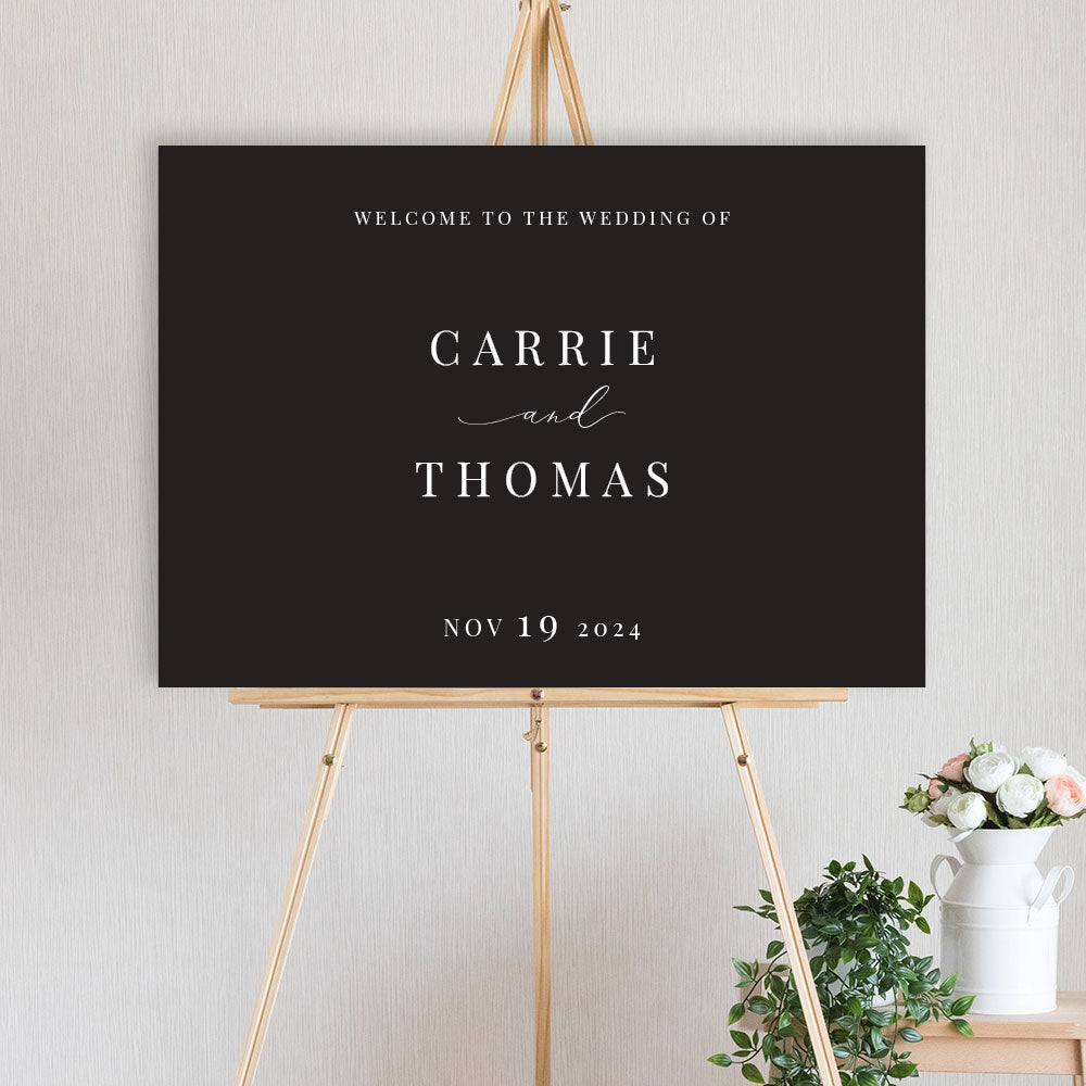 Wedding Welcome Sign | Event Signage | Pixel and Ink Designs – PIXEL ...